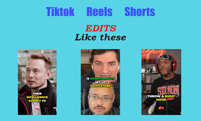 Create a viral short form video for tiktok, reels and shorts by ...