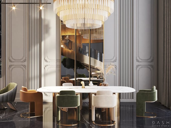 Create luxury and exclusive interior design ideas by Dash_d_studio | Fiverr
