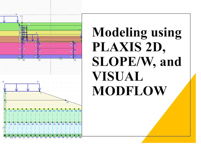 Provide quality outputs on geotechnical aspects using plaxis 2d and ...