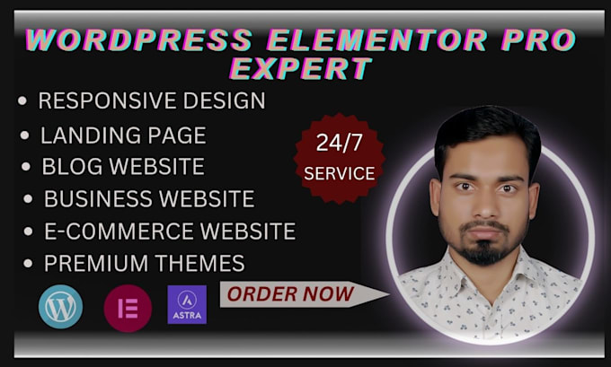 Create a professional wordpress website with elementor pro by Foycal1998 | Fiverr