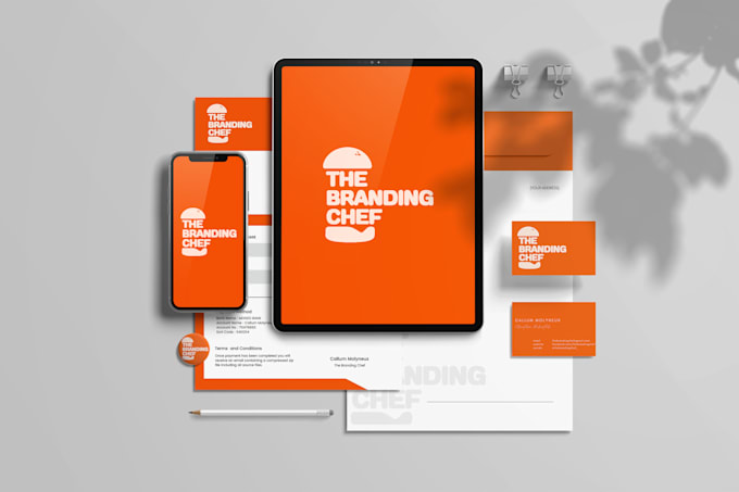 Design complete brand identity kit by Thebrandingchef | Fiverr