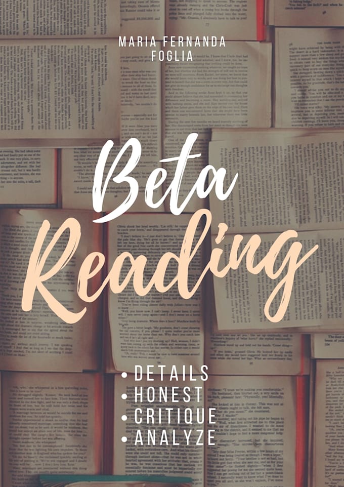 Beta read, analyze, critique and feedback on your writing by ...