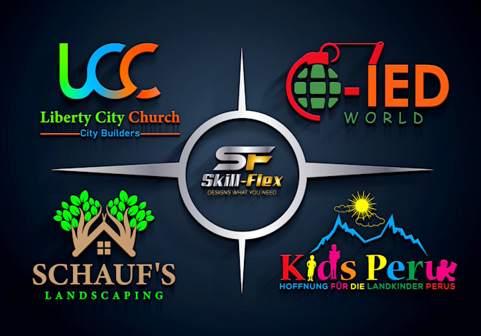 Design modern stunning 3d logo design for your brand by Skill_flex | Fiverr