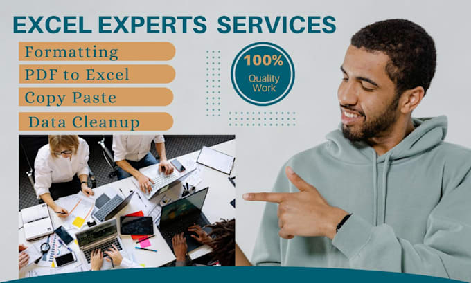 Create, organize pdf to excel , formatting and data clean by An77 ...