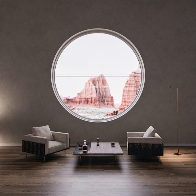 Create photorealistic renderings for interior architecture by Strudelone | Fiverr
