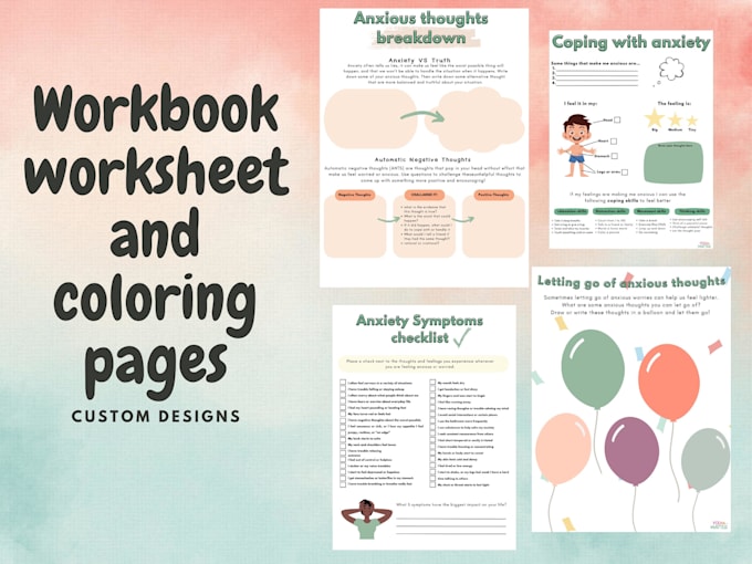 Design custom professional activity books and worksheets by ...