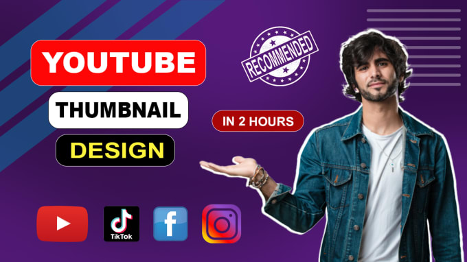 Design amazing youtube thumbnail in 2 hours by Adnanshoukat664 | Fiverr