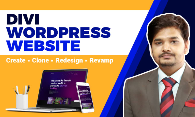 Create, clone, redesign, or revamp your website with the divi theme by ...