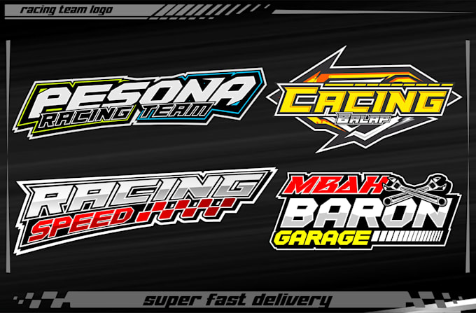 Draw automotive car racing team logo designs within 24 hours by ...
