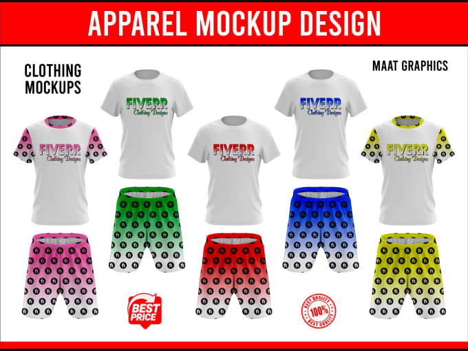 Create sublimation shirt short set design by Akmal_anmol | Fiverr