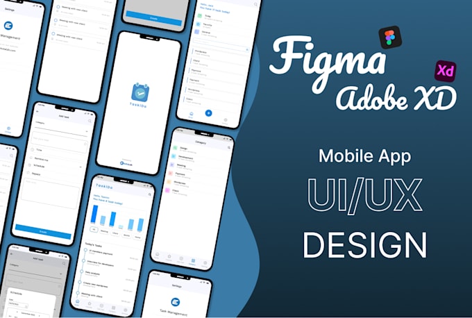 Design a creative mobile app uiux design in figma and xd by Hellosakibul | Fiverr