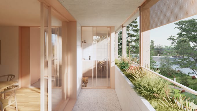 Quickly render a high quality enscape image by Architectanon | Fiverr