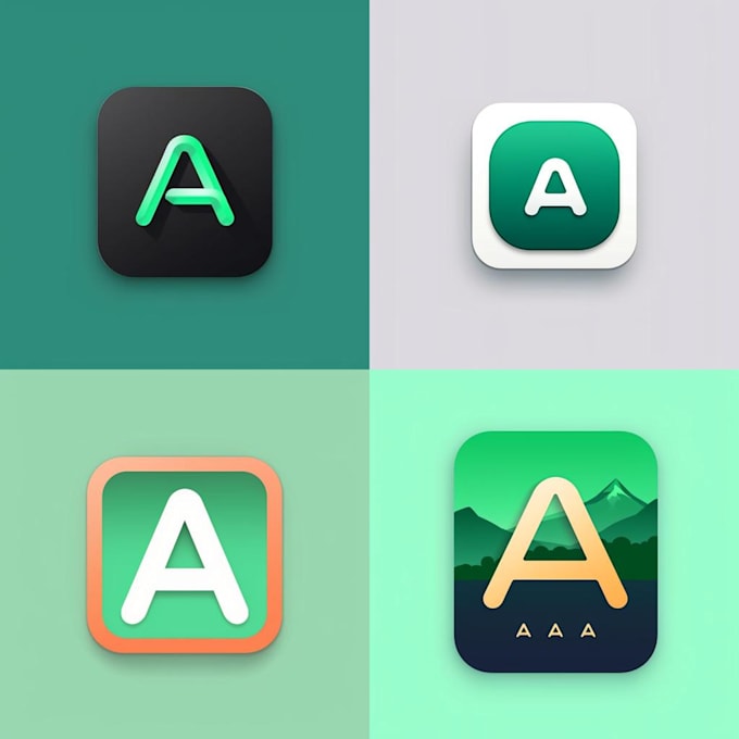 Do app logo design 3d or digital by Amineaqil | Fiverr