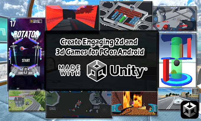 Create engaging 2d and 3d games for pc or android by Rehanfaisal123 ...