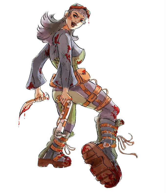 Design a dnd character for you by Bigguysal | Fiverr