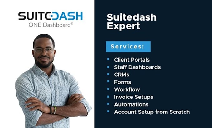 Automate your suitedash portals, dashboard, flows, form, crm by Senior_tech1 | Fiverr