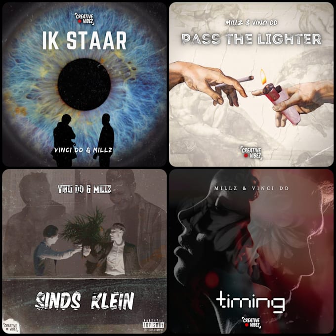 Make the most beautiful cover art for your music by Creative__vibez ...