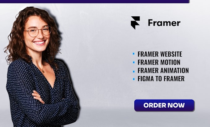 Design framer website framer motion figma to framer by Castledigitals | Fiverr