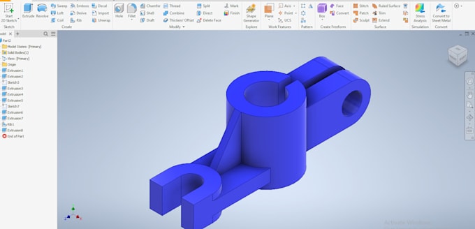 Design 3d model and 2d drawing design for manufacturing by Rohitjery ...