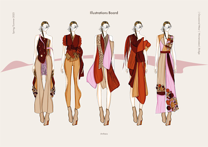 Design your fashion collection by Juatangiee | Fiverr