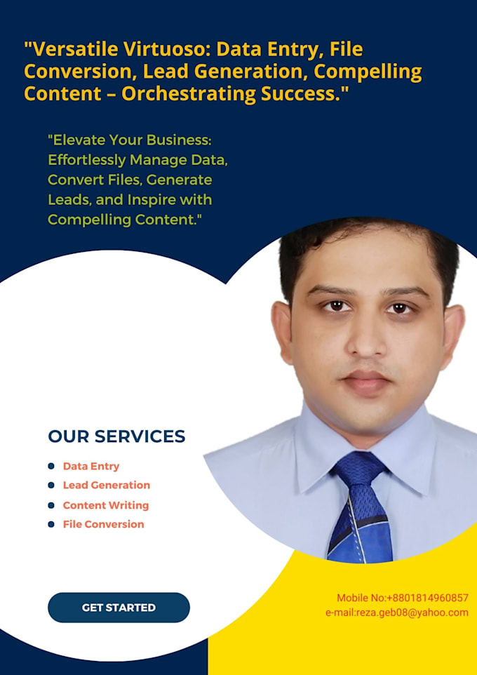 Do data entry, lead generation, file convert, content writing, by ... Do data entry, lead generation, file convert, content writing, by ...