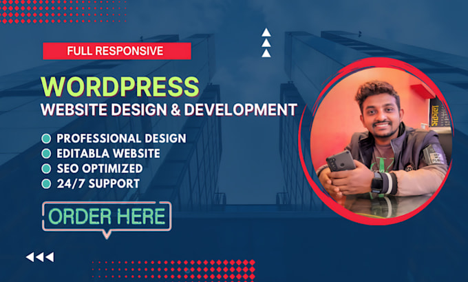 Design And Develop Responsive Wordpress Website Using Elementor And Woocommerce By Sujonkumer