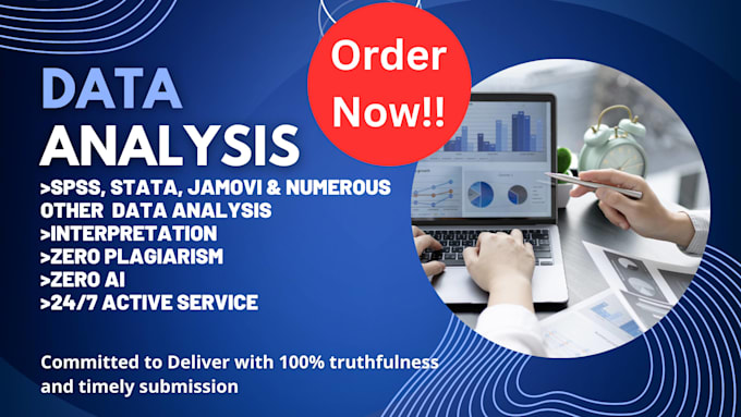 Data analysis with spss and stata along with interpretation by Waqar_nandraj | Fiverr