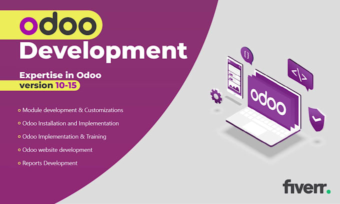 Développer, personnaliser les modules odoo et développer le site web odoo Développer, personnaliser les modules odoo et développer le site web odoo
