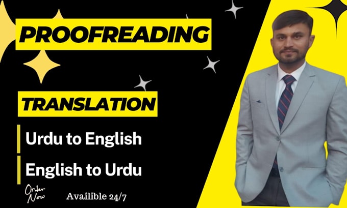 Do proof reading and translation of english to urdu and vice versa by ...