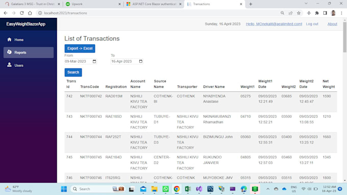 Design a web,desktop apps with a database and even integrate to ...