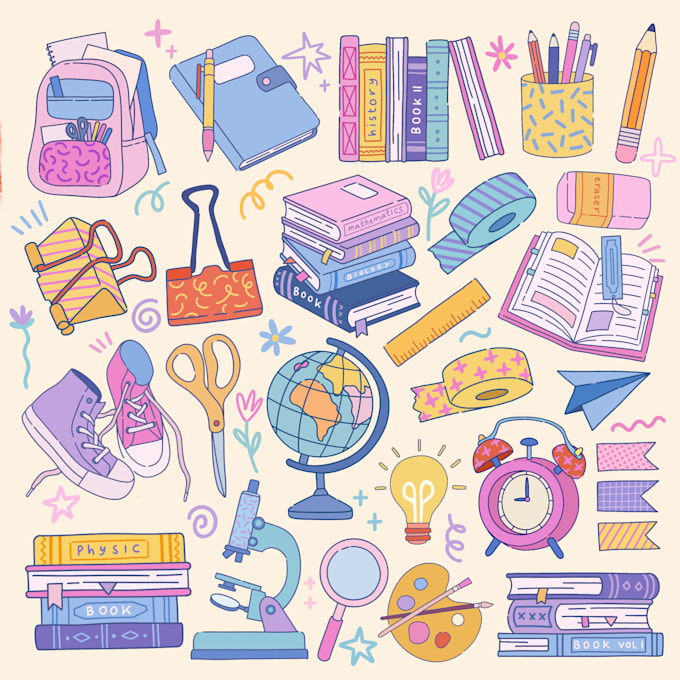 Create clip art illustration by Faeonika | Fiverr