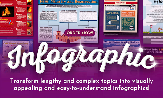 Design an infographic for your business, seminar, organization by ...