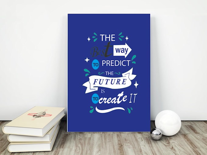 Create minimalist typography poster, word cloud and wall art by Abiha ...