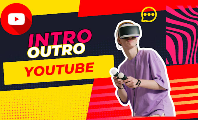 Create an amazing youtube intro and outro, logo animation for you by ...