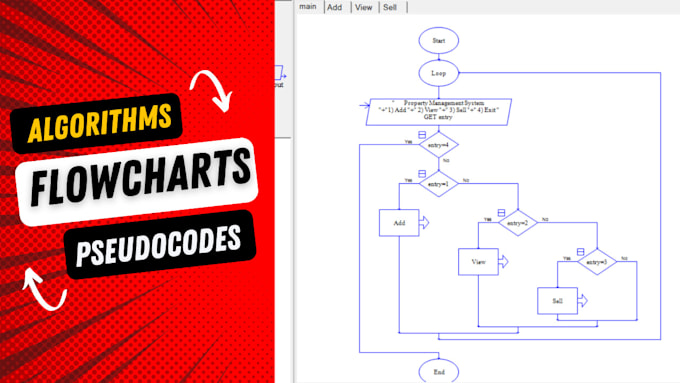 Make complex flowcharts, algorithms in raptor within 24 hour by Mujeeb ...