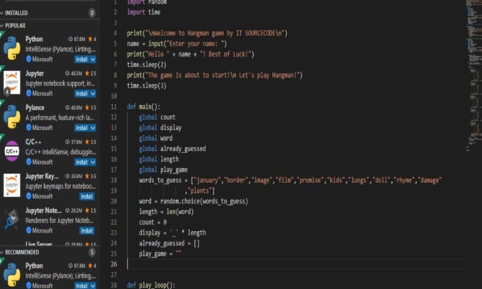 Do C Cpp Java Python Matlab Projects And Programming By Sourcecode02 Fiverr
