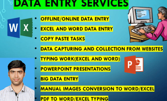 Do data entry, image to text conversions into word and pdf format by ...