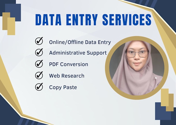 Do data entry,admin tasks by Ainrhdyh | Fiverr
