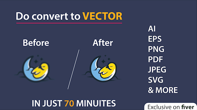 Do manual vector tracing, redraw, and recreate logo by Qasimjutz | Fiverr
