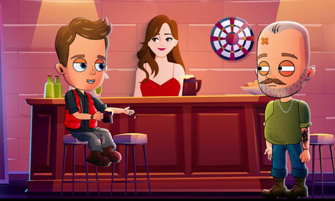 Create a character animator puppet for character animation by Codesghost | Fiverr