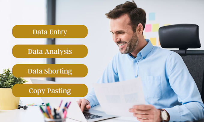 Do data entry, data analysis, data shorting, and copy pasting by Dipsdc | Fiverr
