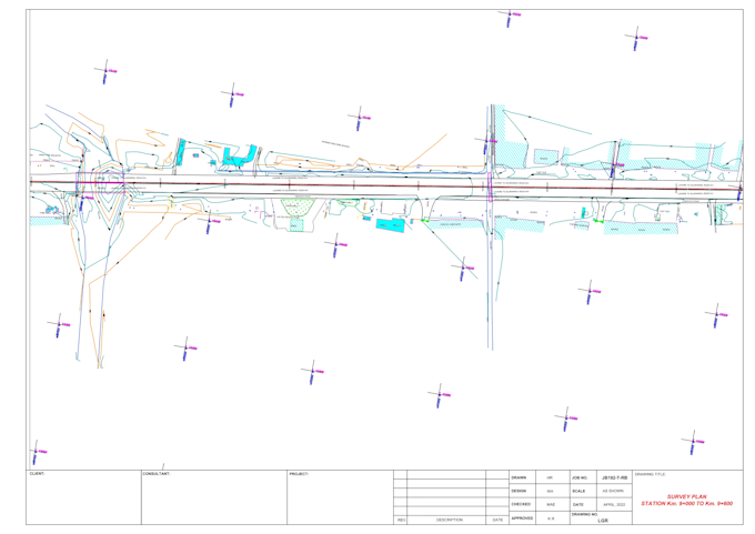 Topographic survey drawings road and buildings by Hafizrizwan1425 | Fiverr