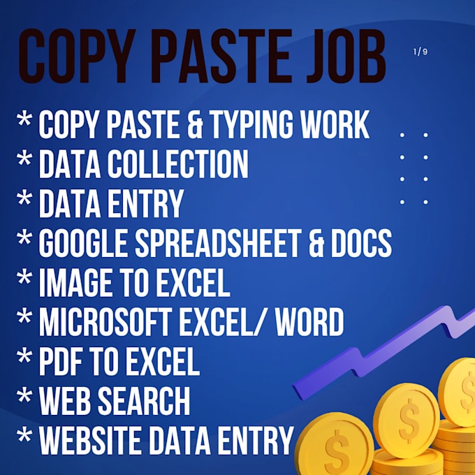 Do copy paste job by Ramgopalmehra | Fiverr