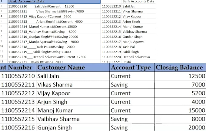 Do Data Clean Data Format Sort Complex Excel Files By Attu26 Fiverr