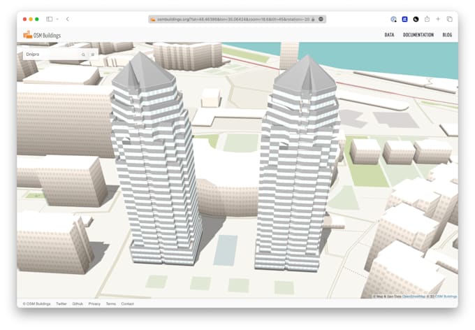 Do mapping in openstreetmap around the world, adding 3d buildings by ...
