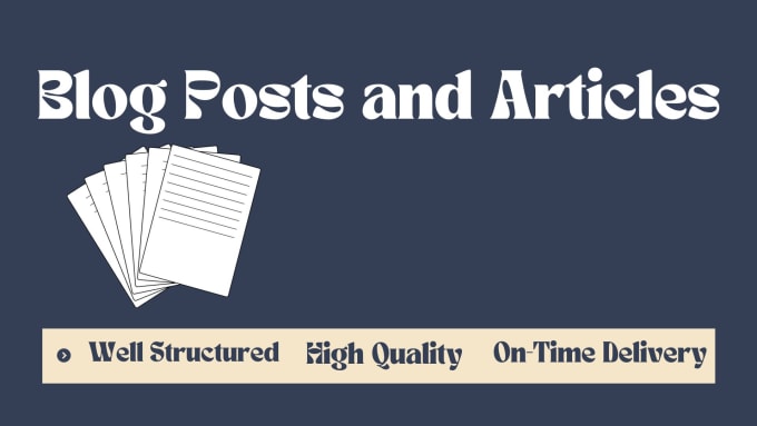 Write engaging blog posts and articles by Nomanashfaq473 | Fiverr Write engaging blog posts and articles by Nomanashfaq473 | Fiverr