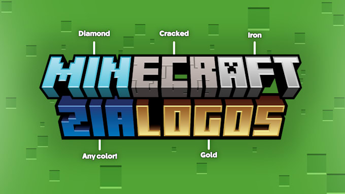 Create for you an amazing minecraft logo by Promaan | Fiverr