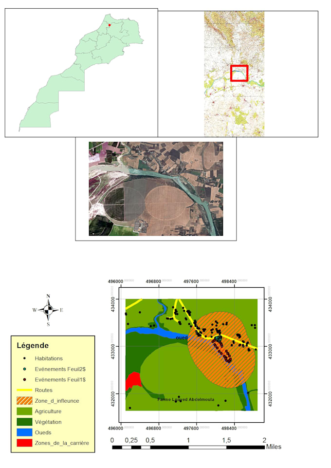 Creat most types of maps and calculate area, perimeter by Isbaak | Fiverr