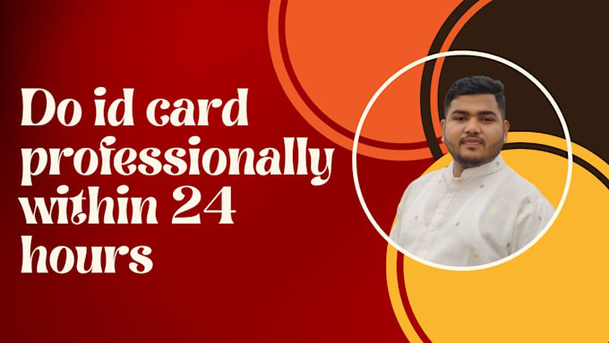 Do id card professionally within 24 hours by Rabby_graphics | Fiverr