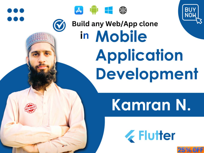 Build app clone of any mobile app for you in flutter development by M ...